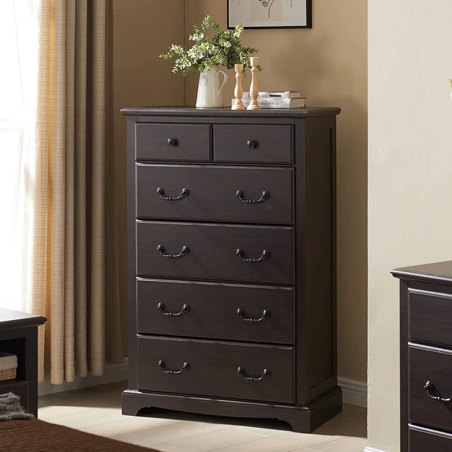 Espresso Chest Of Drawers