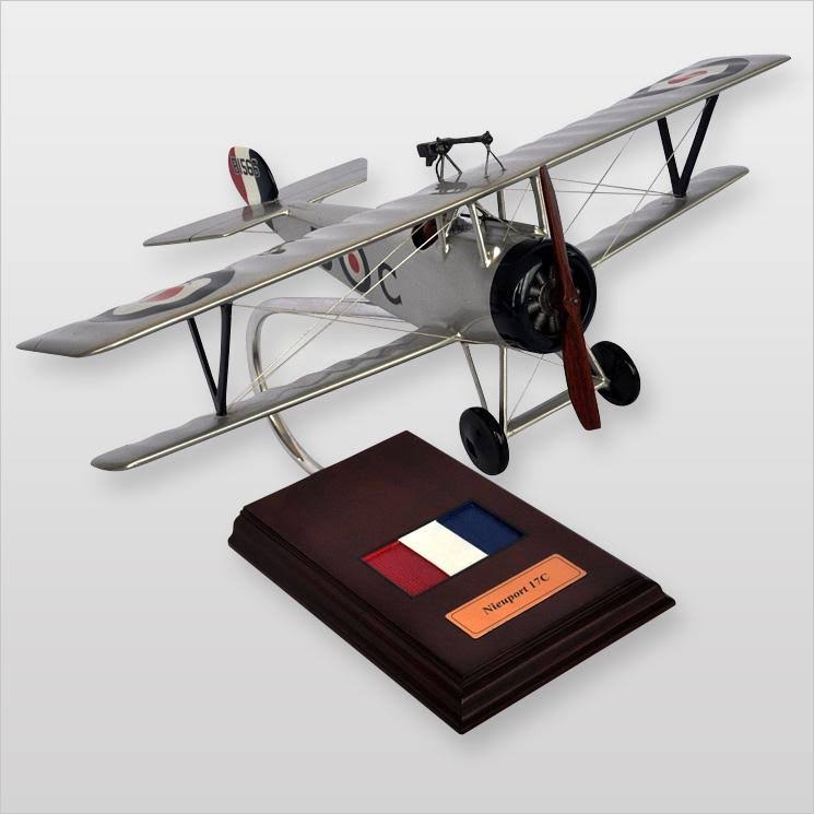Nieuport 17C Desktop Wood Model - camdura